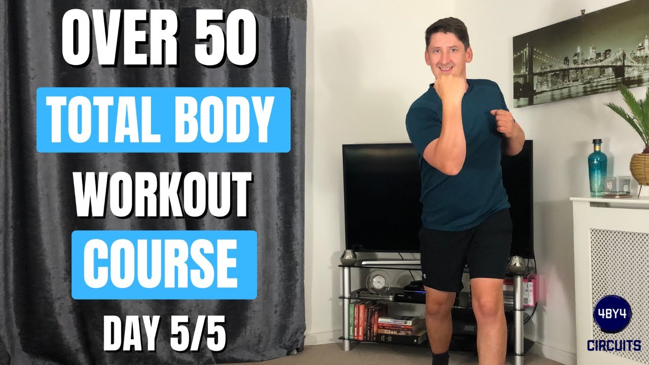 LOW IMPACT TOTAL BODY WORKOUT OVER 50 | FULL BODY WORKOUT COURSE | DAY ...