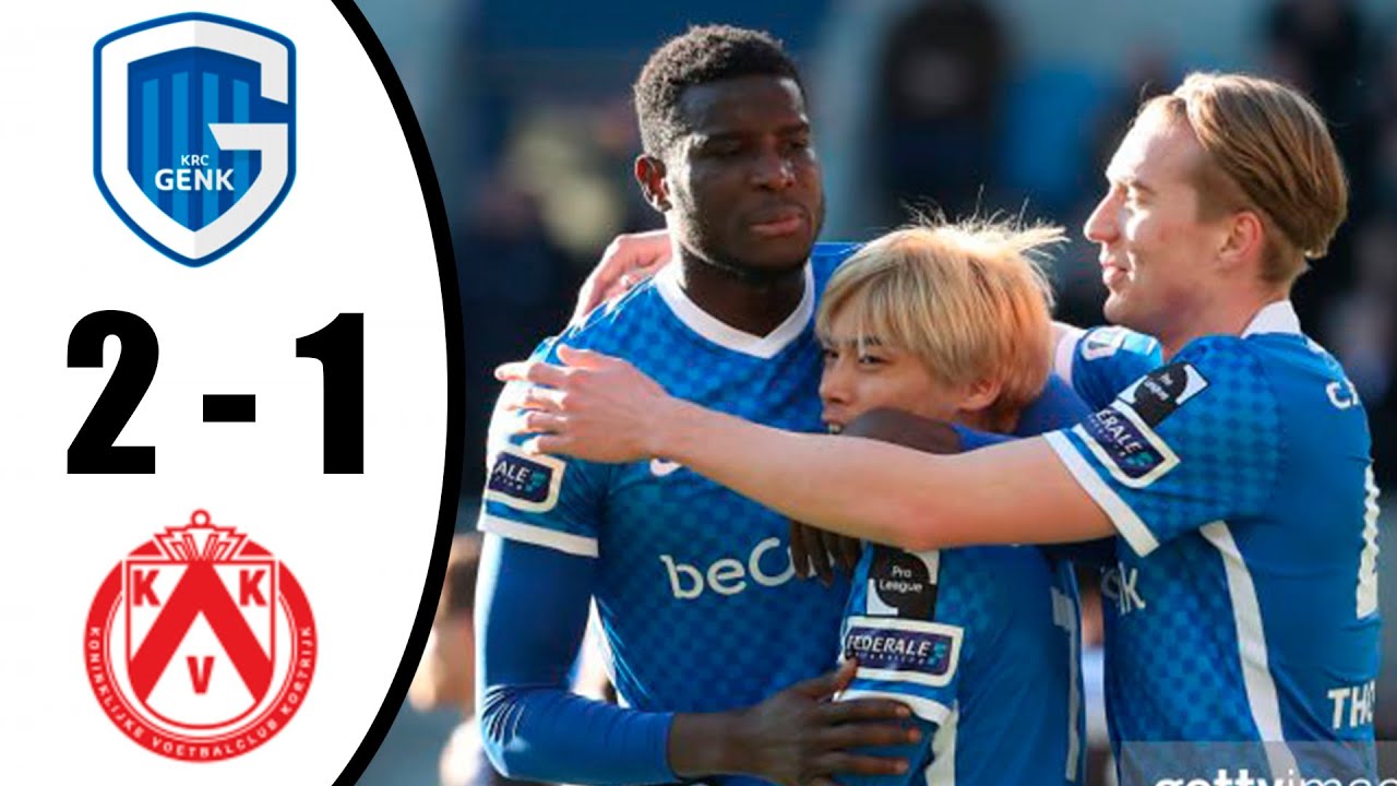 Genk vs Kortrijk 2-1 All Goals & Highlights 08/10/2022 HD - YouTube