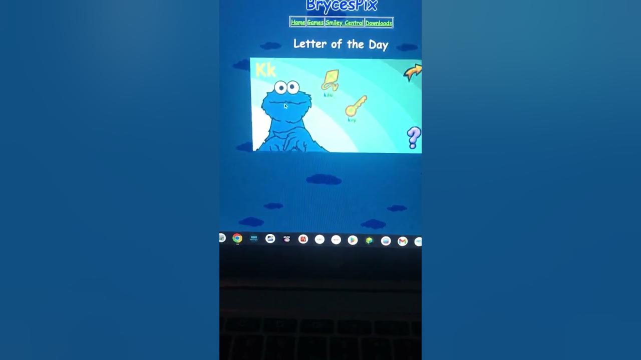 Sesame Street Cookie Monster Letter Of The Day Gameplay - YouTube