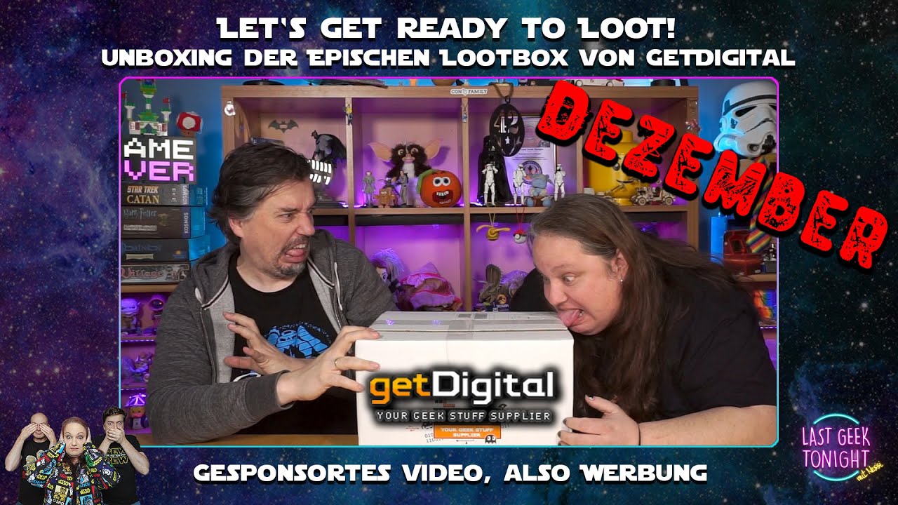 GetDigital Lootbox Dezember 2024 - Unboxing der epischen Lootbox - Let's get ready to LOOT - YouTube