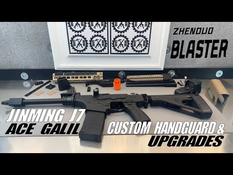 CUSTOM BUILD - Jinming J17 Ace Galil (TOY!) Gel Ball Blaster ...