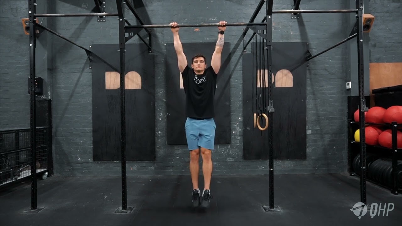 Hanging Single Leg Raise - YouTube