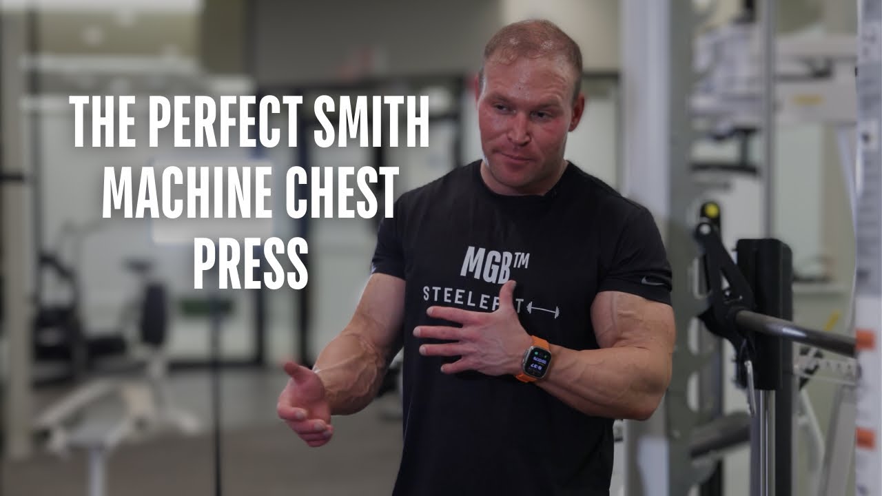 How to Set Up the Smith Machine for the Perfect Chest Press - YouTube