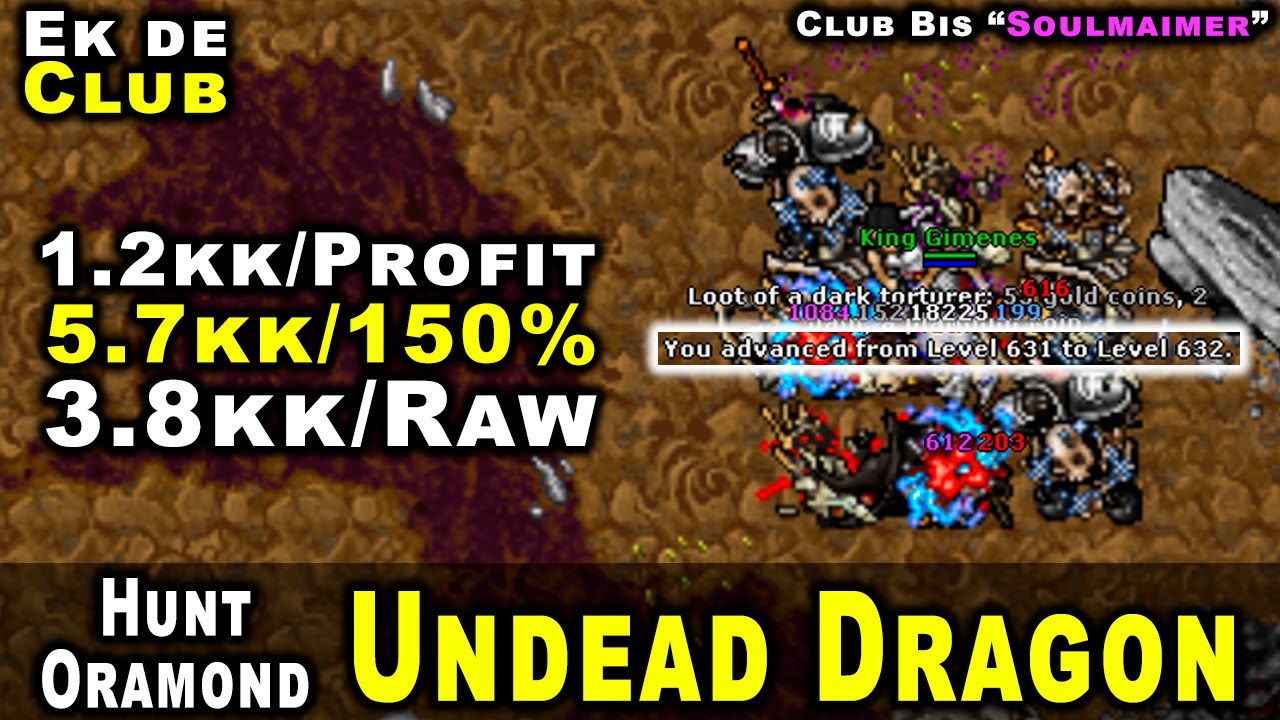 😎Ek de Club/Soulmaimer (600+)😎 - Hunt Oramond Mountain Hideout "Undead ...