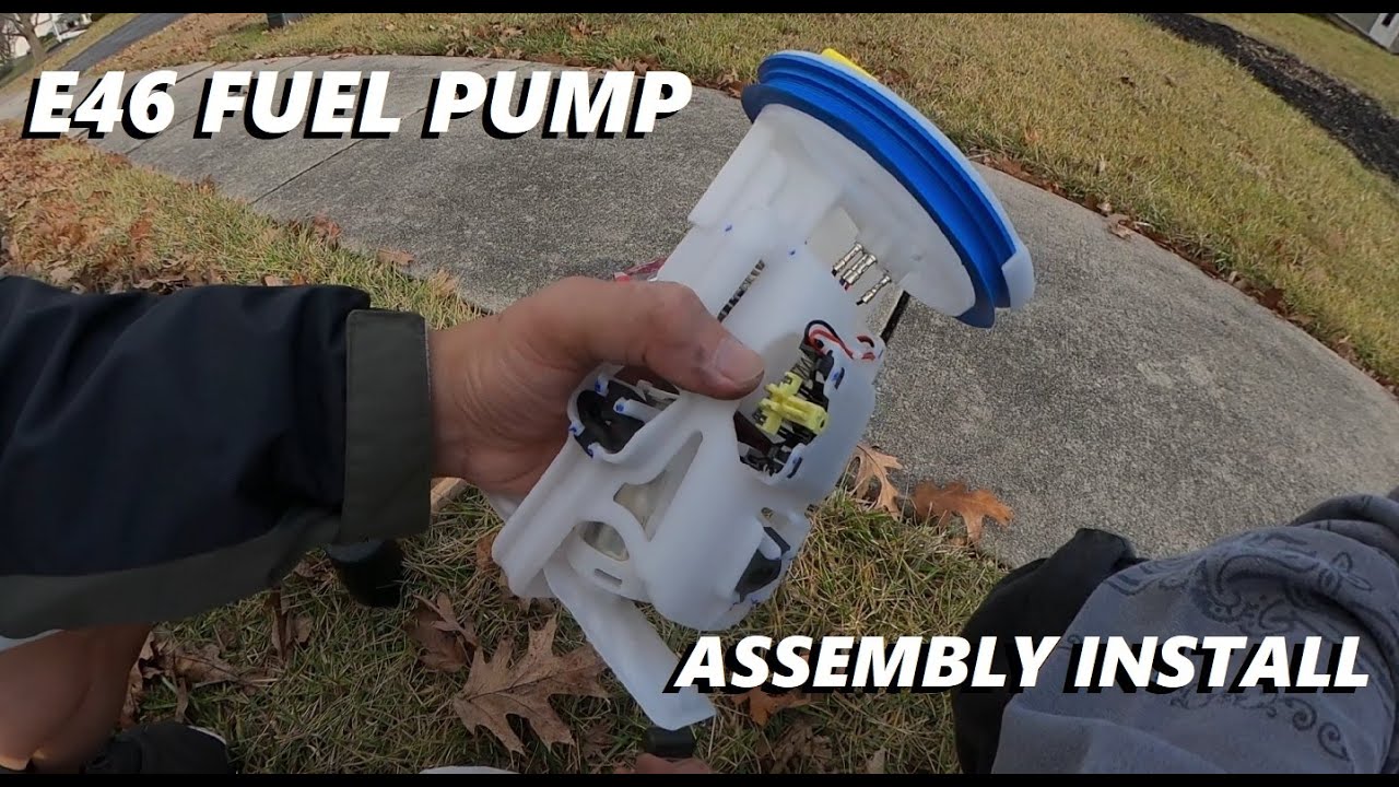 e46 fuel pump assembly install... - YouTube