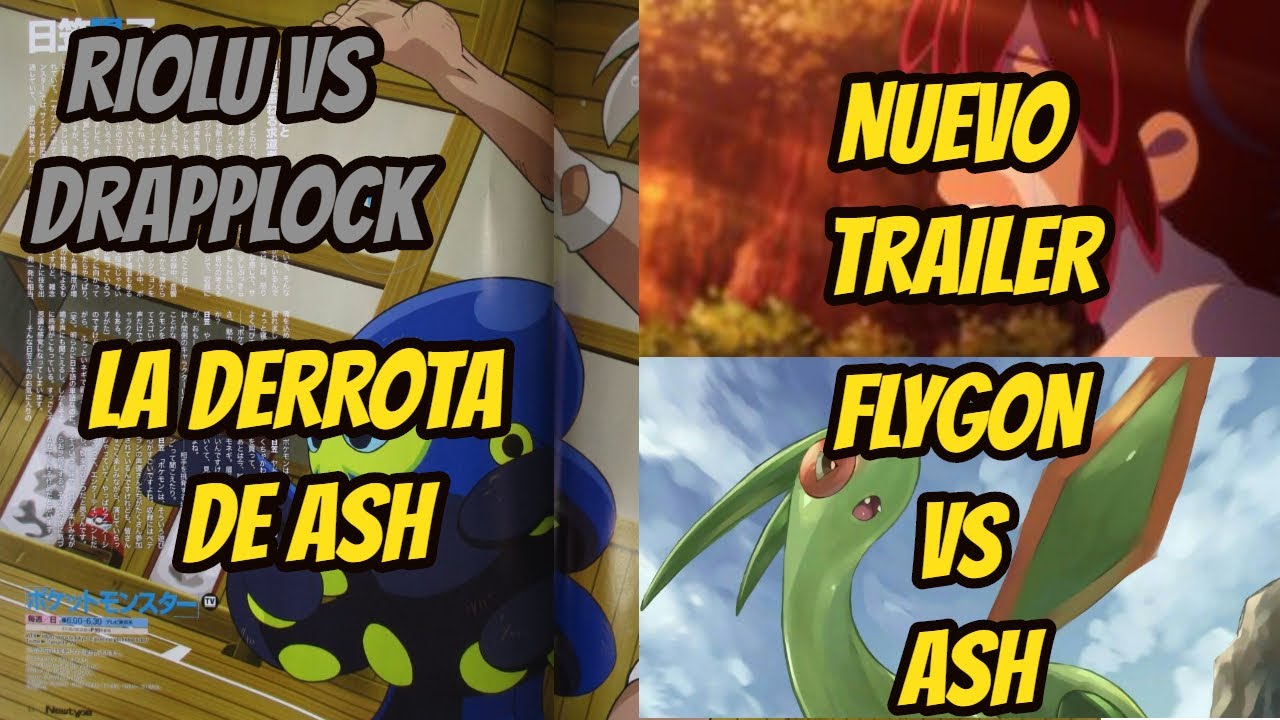 POKEMON VIAJES CAPÍTULO 36 SINOPSIS COMPLETAS ¡ASH Y GO VS FLYGON ...