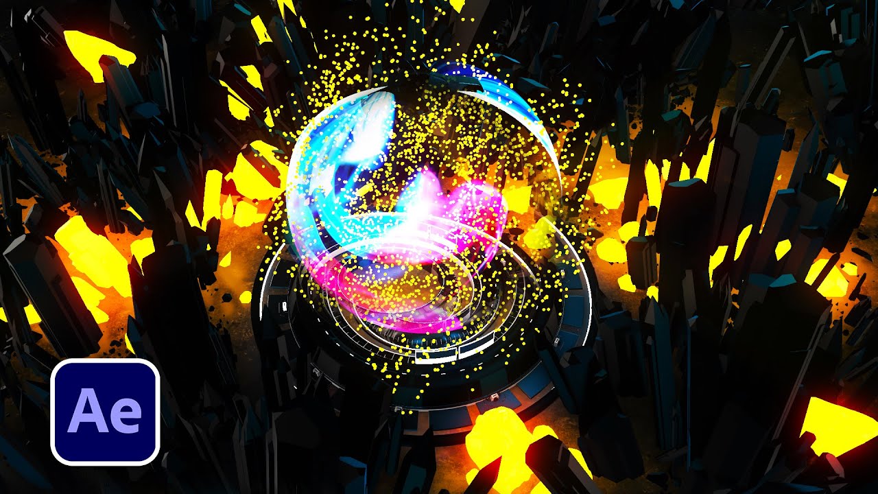 After Effects Tutorial | Element 3D Tutorial | Create an Abstract Art ...