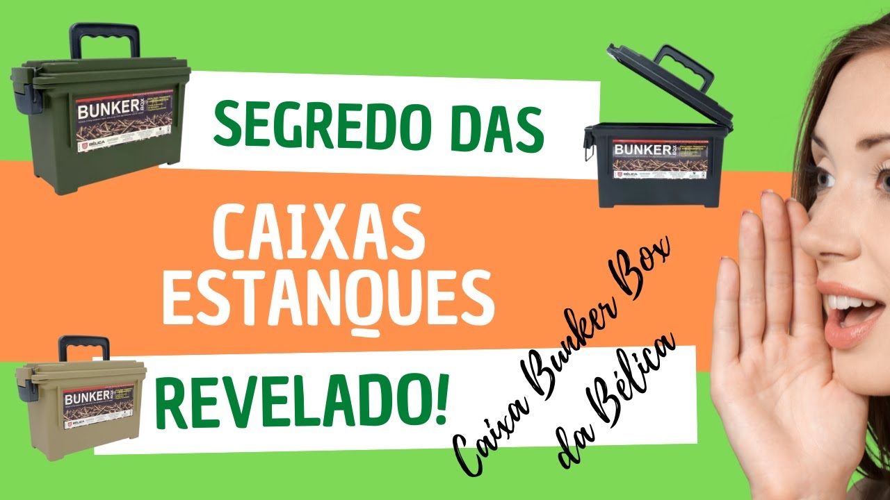 REVIEW Caixa Bunker Box é boa: serve para preparação e ...