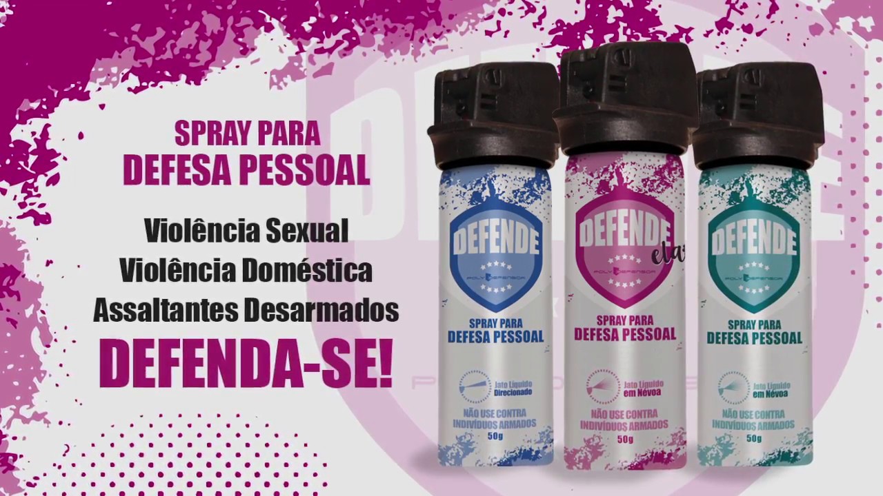 DEFENDE - Spray para Legítima Defesa - YouTube