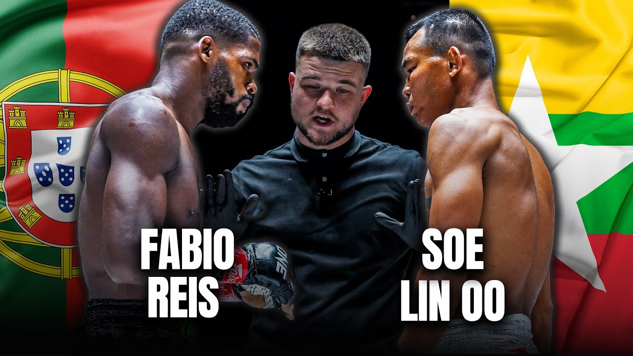 Lethwei Legend 🇲🇲 Meets Knockout Monster 🇵🇹 | Soe Lin Oo vs. Fabio Reis ...