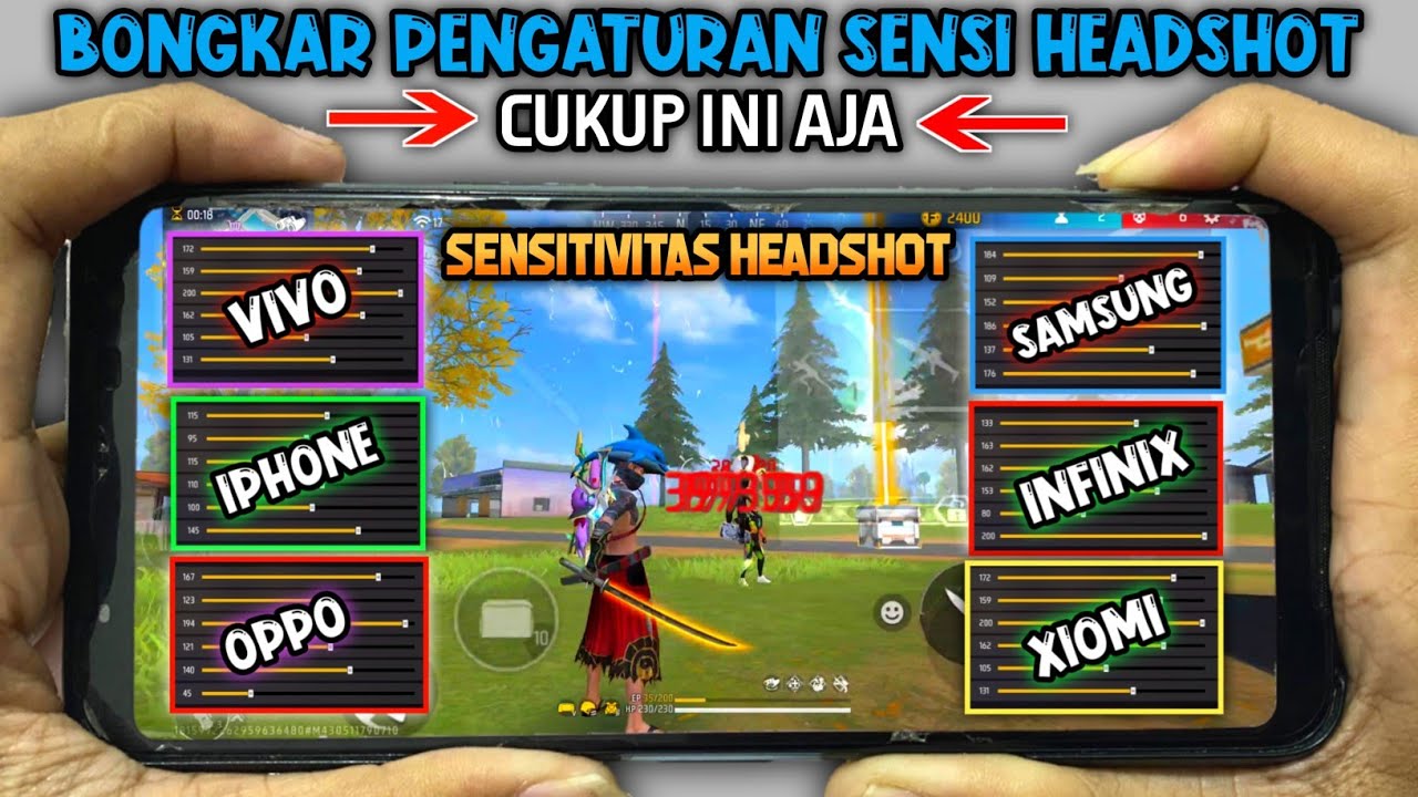 2025 VIRAL ( SENSI FF AUTO HEADSHOT ) ⚙️🔓 PENGATURAN SENSITIVITAS FF AUTO HEADSHOT & SETTING ...