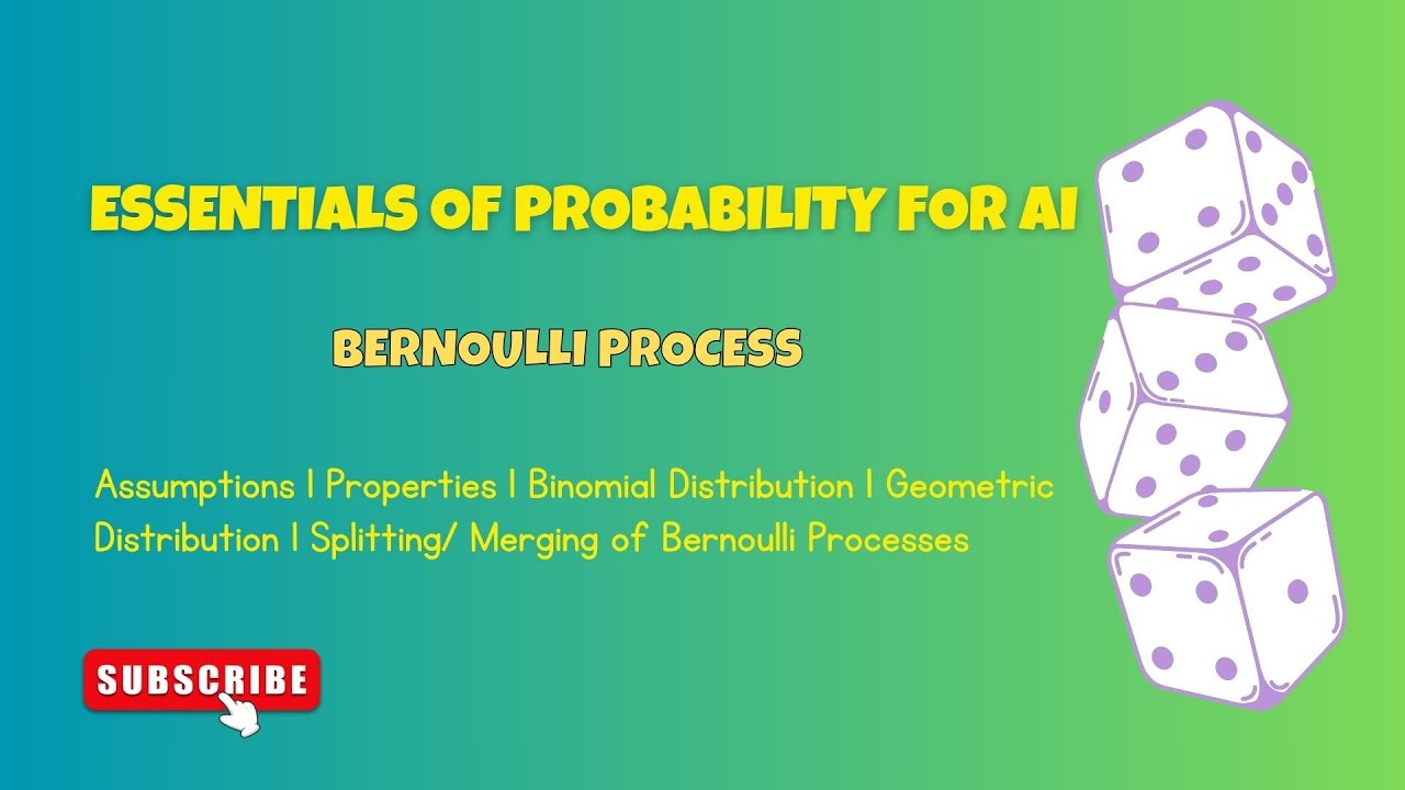 Essentials of Probability for AI - Bernoulli Process | Binomial and ...