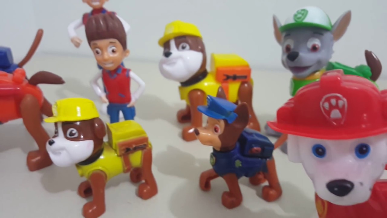 Patrulha Canina - Paw Patrol - Ryder, Rubble, Chase, Marshall, Rocky ...