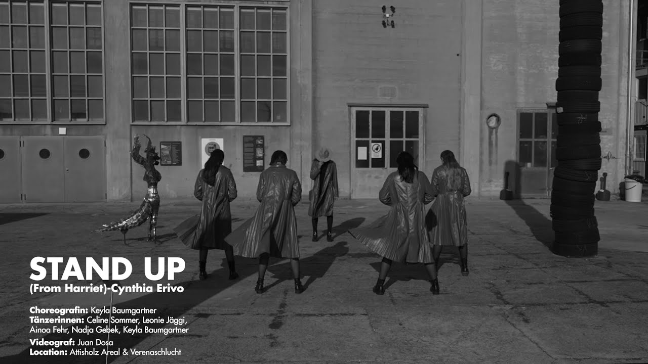 Stand Up (From Harriet)- Cynthia Erivo (Choreographie) - YouTube