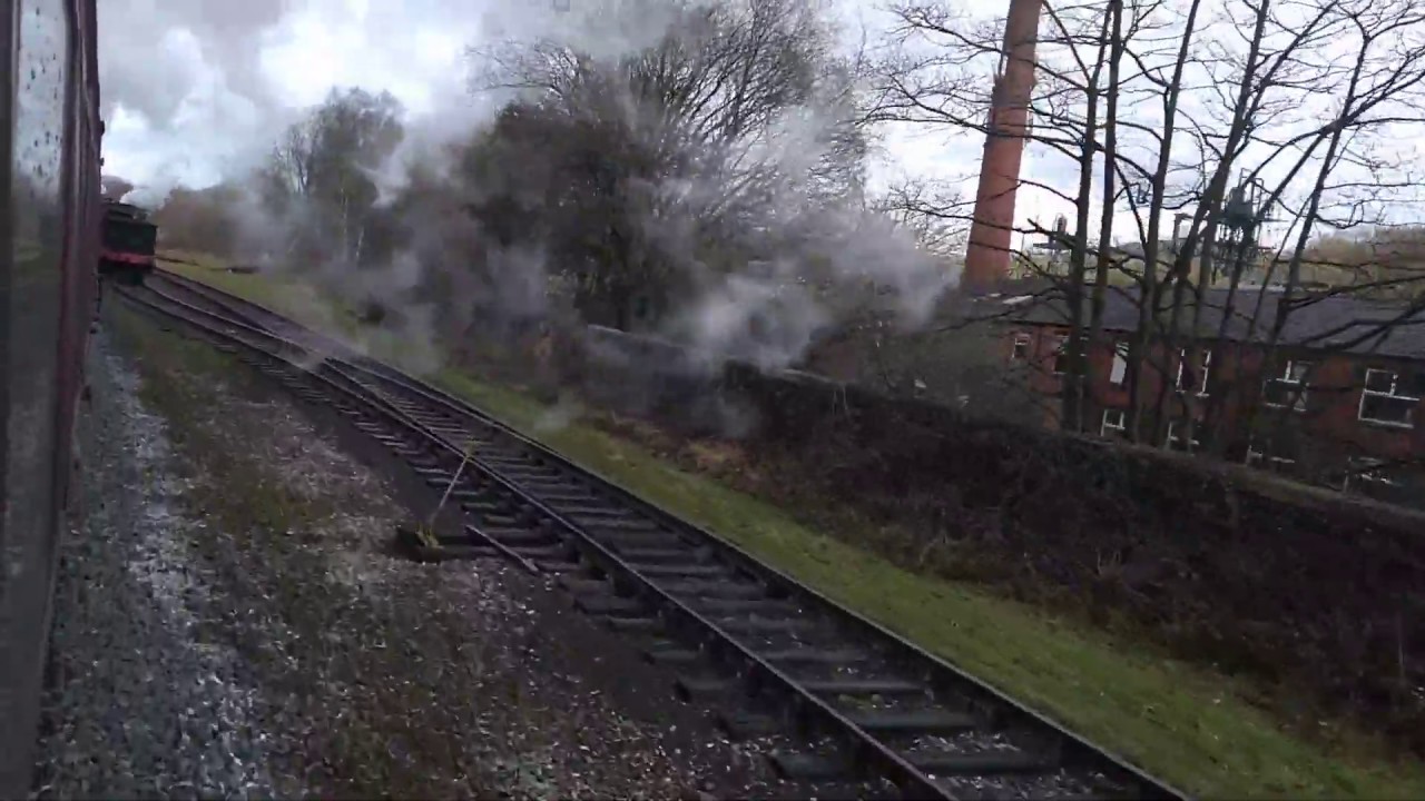 Departing Ramsbottom Station on the East Lancashire Railway - YouTube