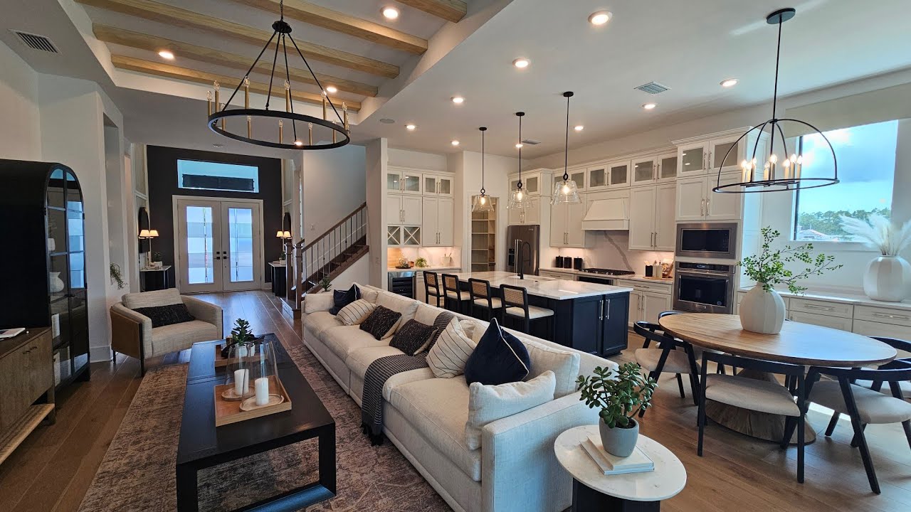 IMPRESSIVE INTERIOR DESIGN. FLORIDA FULL HOUSE TOUR. - YouTube