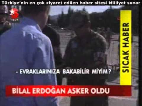 Bilal Erdoğ?an asker oldu