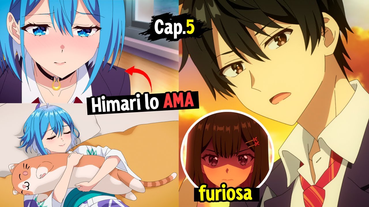 Yuu en CASA de Himari 😳Enomoto FURIOSA - Cap.5 - Danjo no Yuujou wa ...