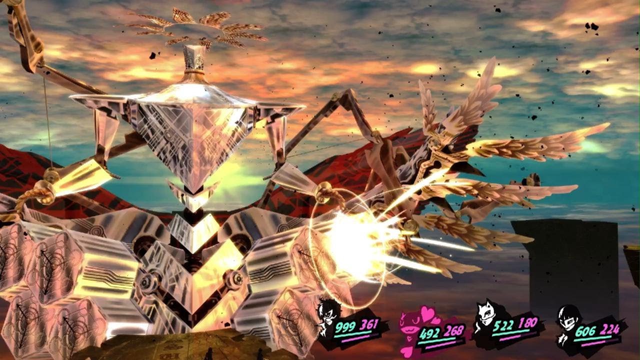 Persona 5 Royal PS5 Yaldabaoth Fight - YouTube