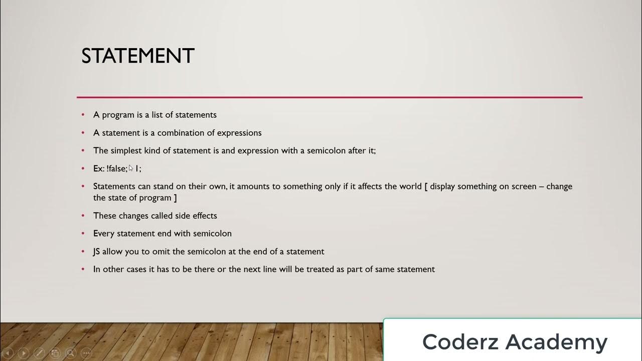 13- [ Eloquent JS Book ] Chapter 2 - Program Structure | Part 4 - YouTube