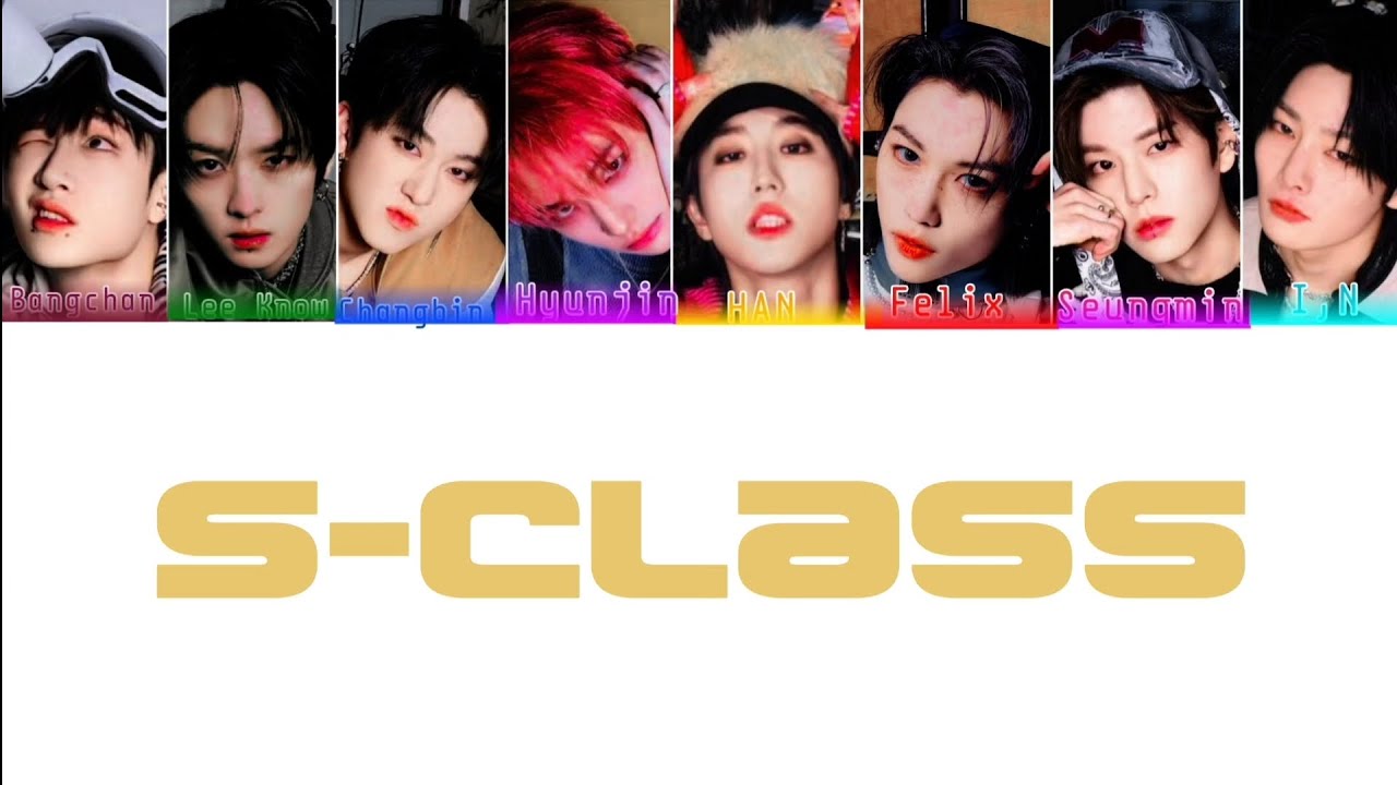 skz S-CLASS color coded lyrics - YouTube