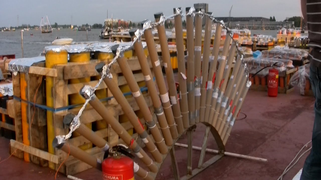 Opbouw professioneel vuurwerk | 3,4,5 & 6 inch Shells | 1.1G & 1.3G ...