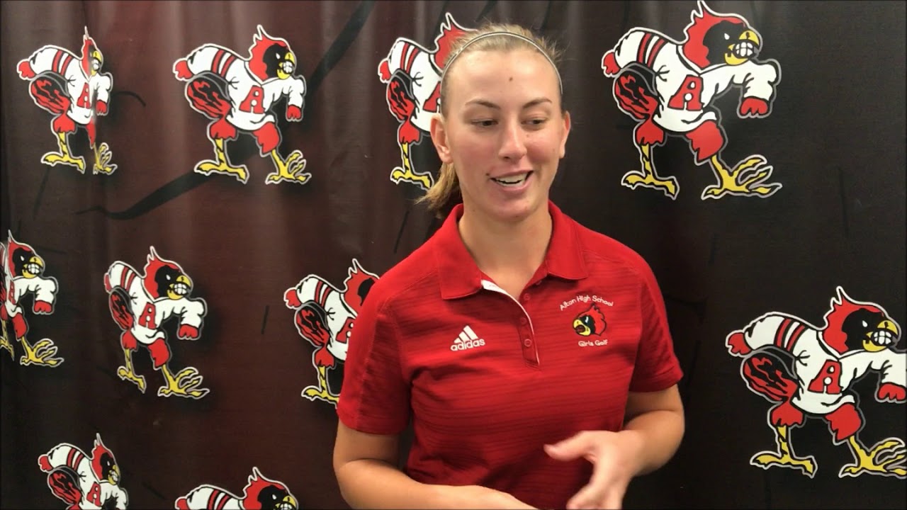 Week Two: Chris Erwin Female Scholar Athlete of the Week Award - YouTube