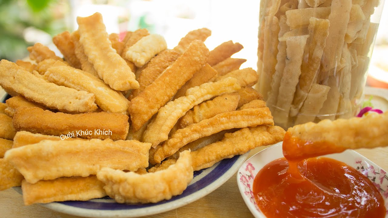 SNACK TÔM | CÔNG THỨC VÀ CÁCH LÀM BÁNH SNACK TÔM GIÒN RỤM THƠM NGON ...