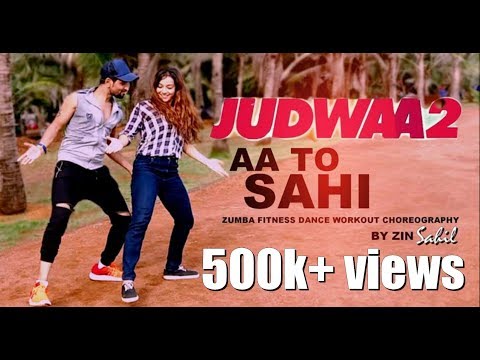 AA TO SAHI  CHOREOGRAPHY JUDWAA 2/bollywood dance fitness routine