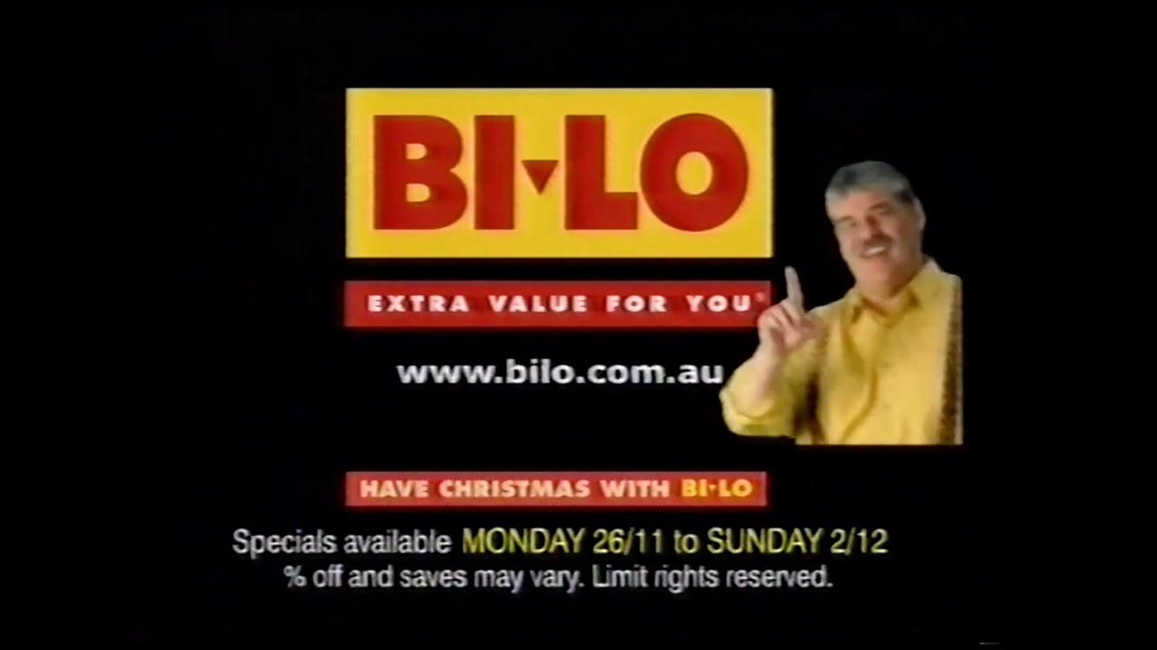 Bi-Lo Discount Supermarkets Commercial - 2001 - YouTube