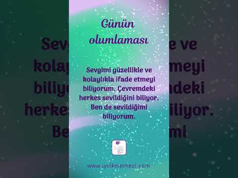Güne Güzel Başlamak İçin Türkçe Olumlamalar 🌞 | Pozitif Enerji ve Motivasyon