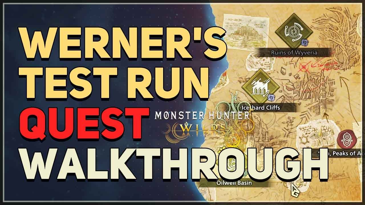 Werner's Test Run Monster Hunter Wilds - YouTube