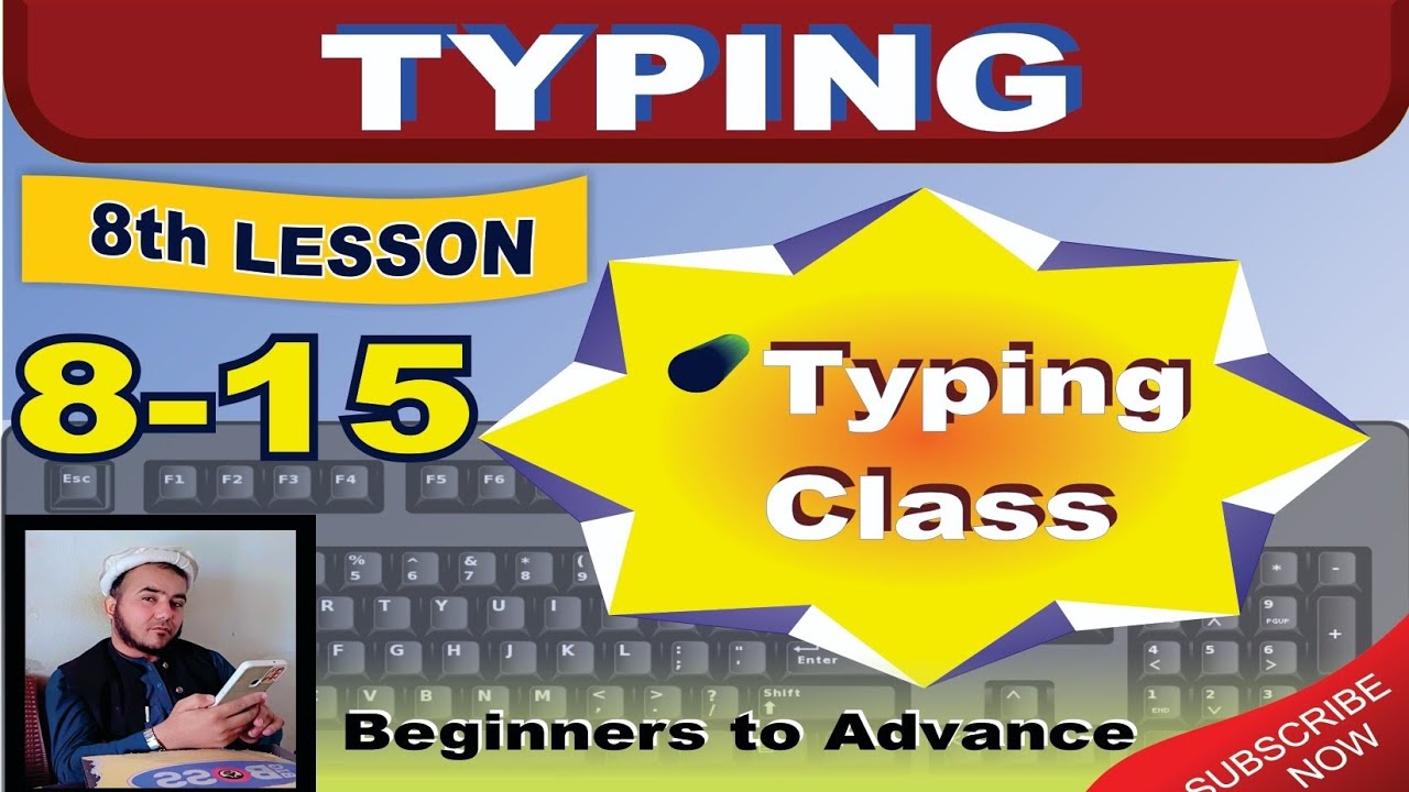Typing Class 8: Moving from Beginner to Pro Typist Class 8: Advanced ...