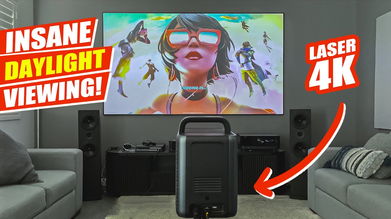 "SUPER BRIGHT" 4K LASER PROJECTOR - NEBULA COSMOS HOME THEATER ...