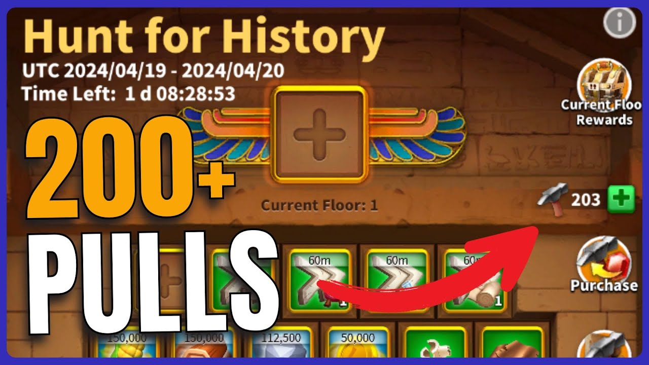 Hunt for History 200+ Hammers/Chain n Chill W/ 2268 Voice | Rise of ...