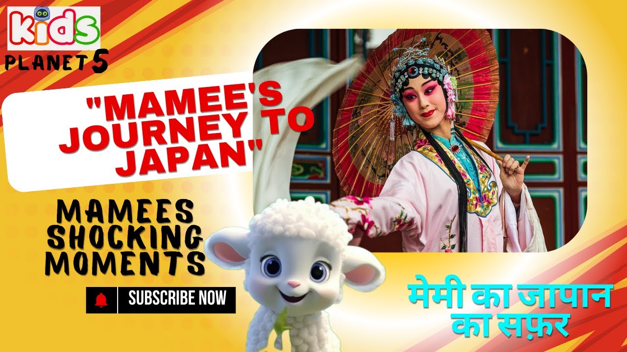 Mamee's Journey To Japan | Cartoons for Kids | Kids cartoon in Hindi ...