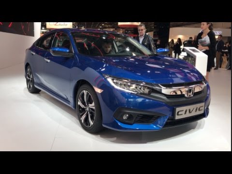 Honda Civic Limousine 2016 In detail review walkaround Interior ...
