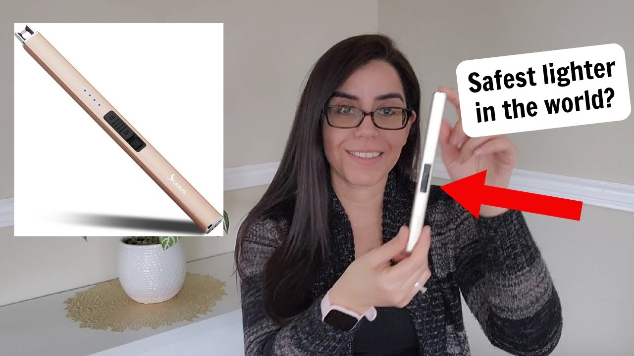The Future of Lighters? 🔥 SUPRUS Electric Arc Lighter Review! - YouTube