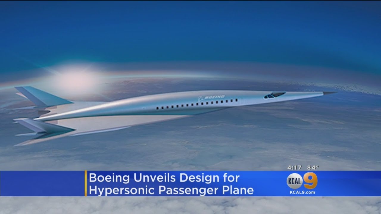 Boeing Unveils Design For Hypersonic Passenger Plane - YouTube