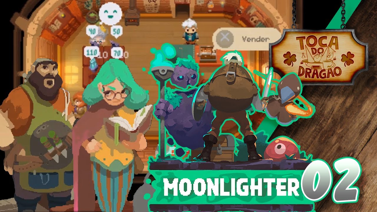 PS4 | MOONLIGHTER | EP 02 | O Moonlighter, O Ferreiro e A Feiticeira ...