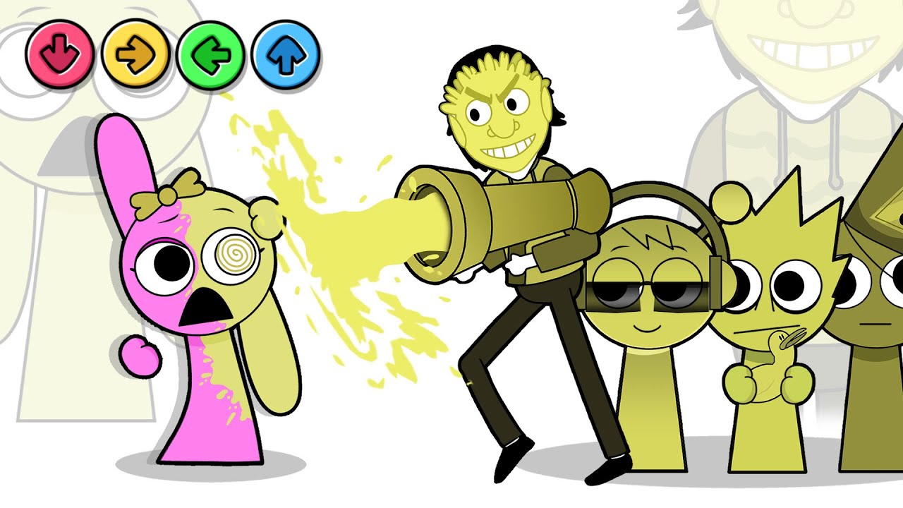 Incredibox Sprunki vs SPRUNKI, But Everyone Was In MUSTARD! ORIGIN ...