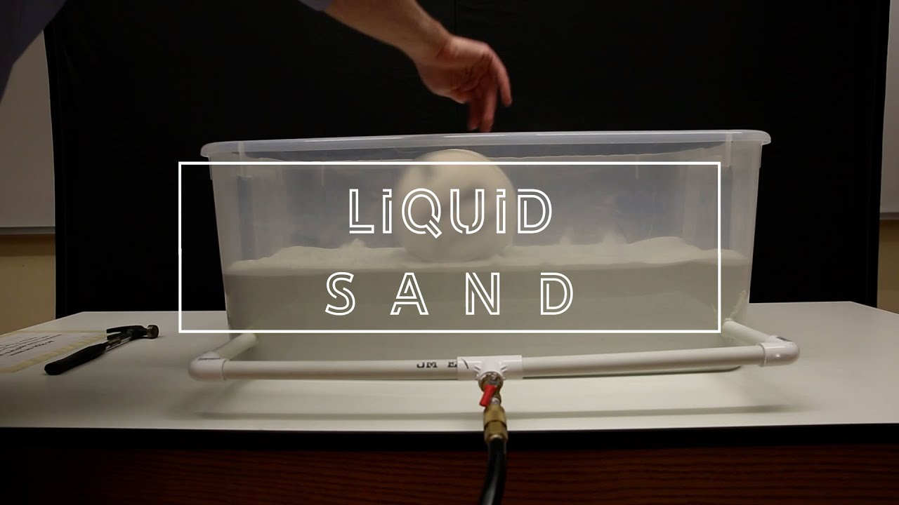 Liquid Sand - YouTube
