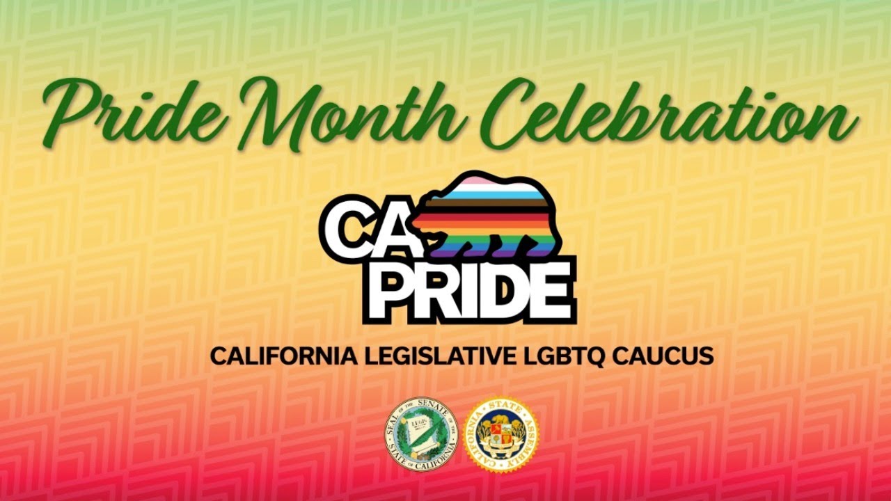 2021 California Legislative LGBTQ Virtual Pride Ceremony - YouTube