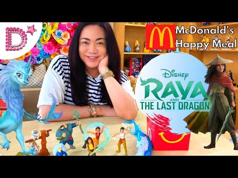 Disney’s Raya and the Last Dragon Happy Meal Toys Complete Set 2021 ...