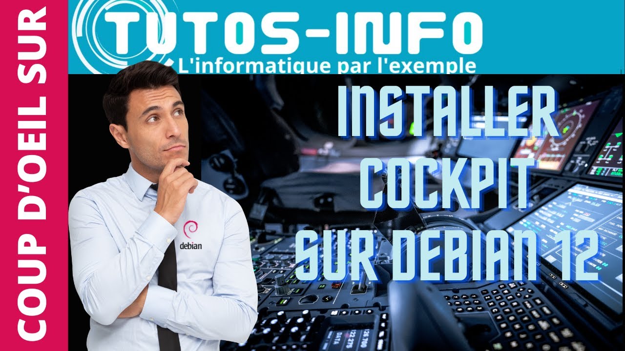 INSTALLER COCKPIT SUR DEBIAN 12 - YouTube
