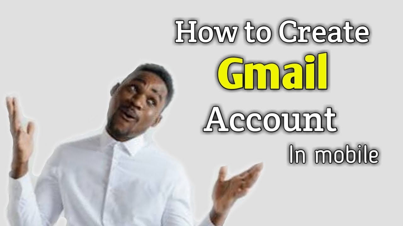How to Create A Gmail account in Android - YouTube