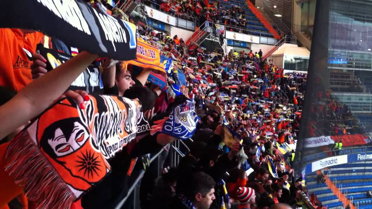 Real - APOEL(O ymnos ton Portokali) - YouTube