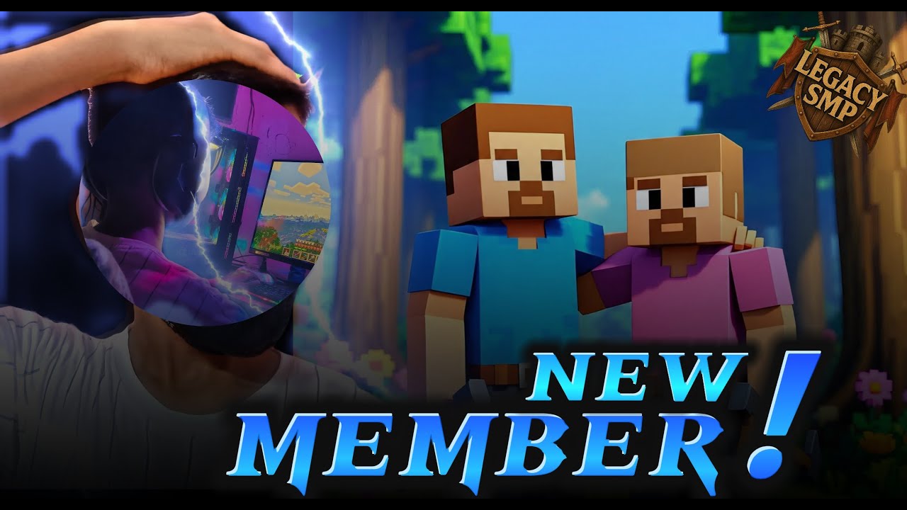 New Member In Legacy SMP | - YouTube