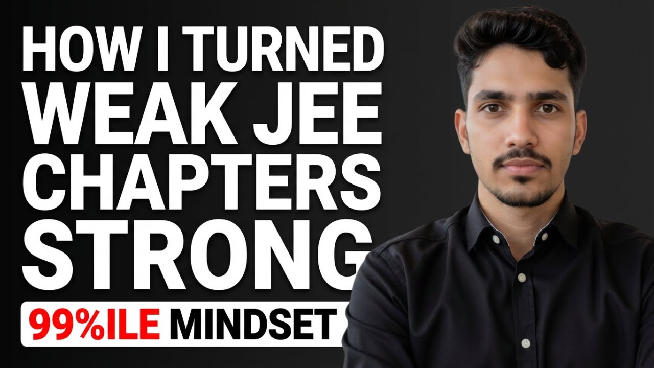 THE 99%ILE SECRET TO MASTERING YOUR WEAK JEE CHAPTERS 🤯 (Nobody Tells ...