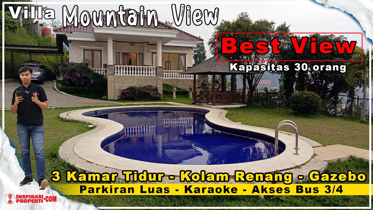 JARANG YANG TAHU villa Mountain View Puncak I kapasitas 30 orang Best ...